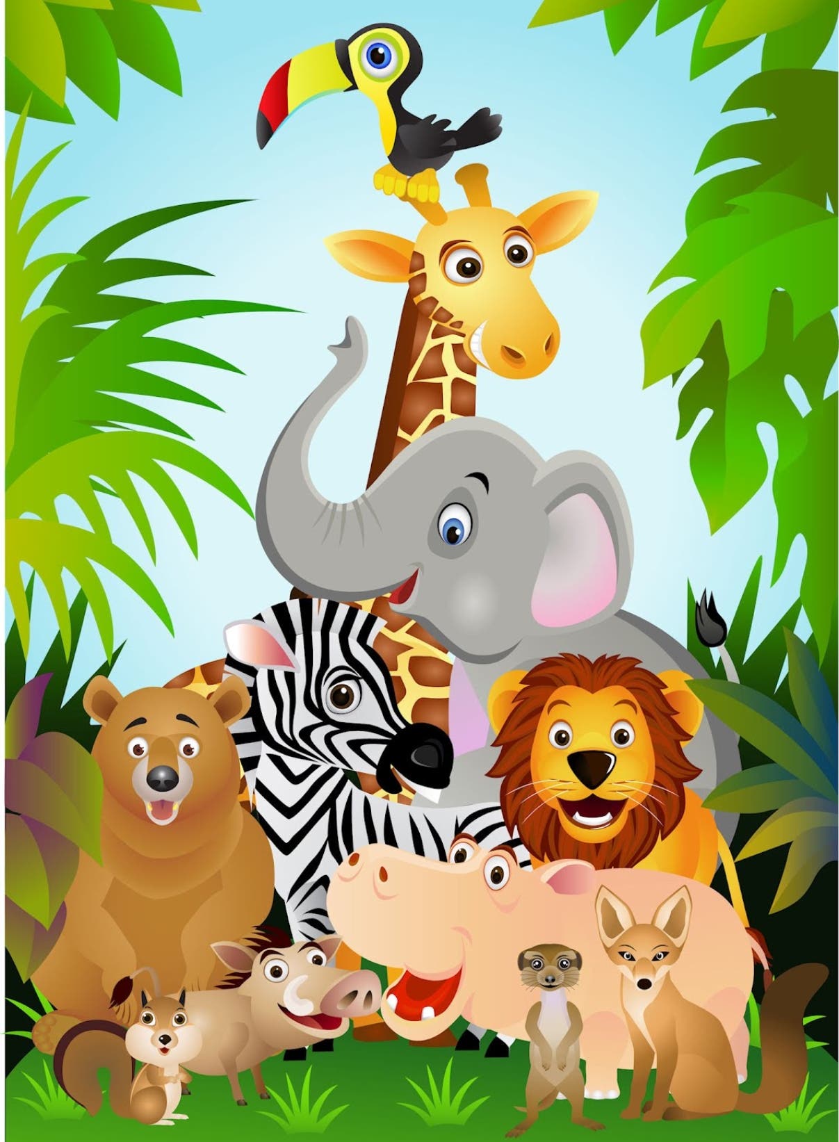 Invitación De Cumpleaños De Safari De Animales 49 Mil Resultados De